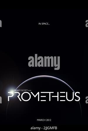 MOVIE POSTER, PROMETHEUS, 2012 Stock Photo - Alamy