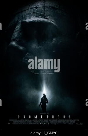 MOVIE POSTER, PROMETHEUS, 2012 Stock Photo - Alamy