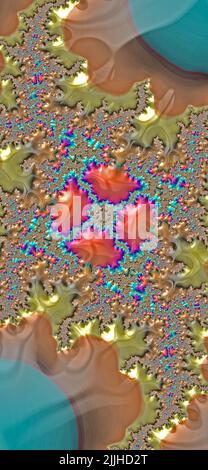 Abstract Colorful Fractals Stock Photo - Alamy