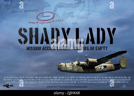 B-24 BOMBER MOVIE POSTER, SHADY LADY, 2012 Stock Photo - Alamy