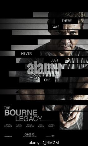 THE BOURNE LEGACY 2012 Universal Pictures film with Jeremy Renner as ...
