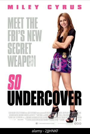 MILEY CYRUS, SO UNDERCOVER, 2012 Stock Photo - Alamy