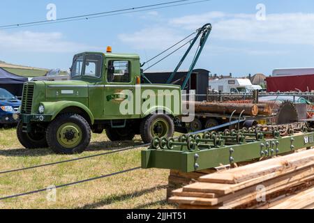 Unipower Timber Tractor Stock Photo - Alamy