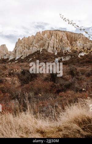 Clay cliffs Paritea in New Zealand Stock Photo - Alamy