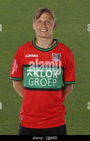 NIJMEGEN - Magnus Mattsson of NEC Nijmegen during the Dutch Eredivisie ...
