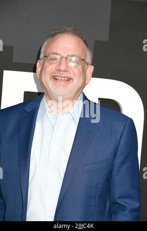 New York, US, 26/07/2022, Marc Shaiman and husband Lou Mirabal attends ...