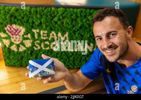 Handout photo dated 26-07-2022 of Team Scotland's Jamie Farndale as ...