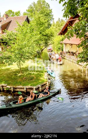 Lehde, Spreewald, Brandenburg, Germany Stock Photo - Alamy