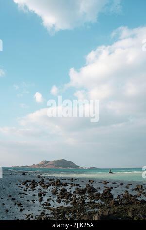 Geumneung Beach in Jeju island, Korea Stock Photo - Alamy