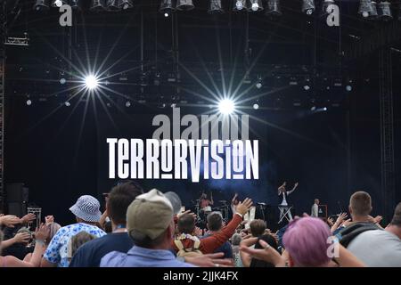 Terrorvision Performing Live On Stage In Concert, Day1 Of Victorious ...