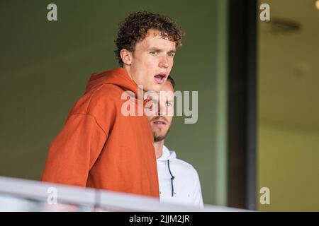 Rotterdam - Mats Wieffer of The Netherlands before an International ...