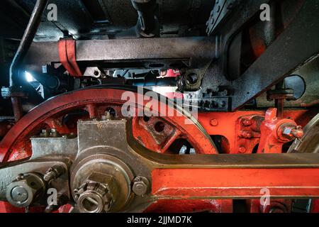 A closeup shot of an old rusty engine Stock Photo - Alamy