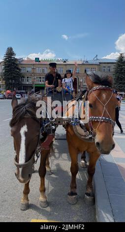 Street in Gyumri (Armenia Stock Photo - Alamy