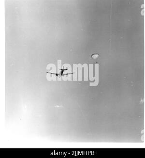 Frame screen School Karlsborg 1959. Fallscreen Stock Photo - Alamy