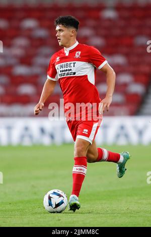 Ryan Giles #3 of Middlesbrough during the pre match warm up Stock Photo ...