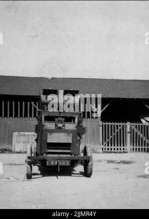 Saumur, armor car of 1918 year model Stock Photo - Alamy