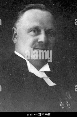 Portrait of regiment pastor Paulinus Nilsson. Chief Preacher, Psalm ...