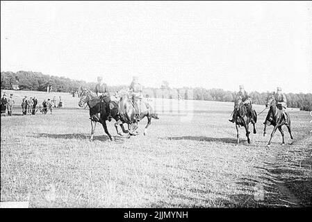 Regiment cuts in 1935 on the barrel south of K 3 barracks Stock Photo ...