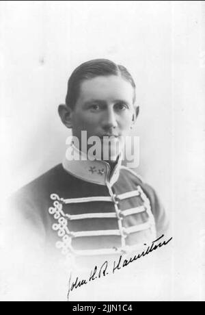 Portrait by Lieutenant John Hugo Robert Hamilton Stock Photo - Alamy