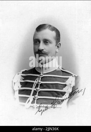 Portrait of Count Gilbert Hugo Wilhelm Hamilton Stock Photo - Alamy