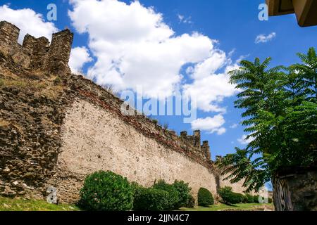 Ottoman ramparts, Thessaloniki, Macedonia, North-Eastern Greece Stock ...