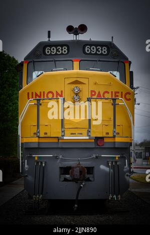 The Union Pacific Centennial on display at Kenefick Park in Nebraska ...
