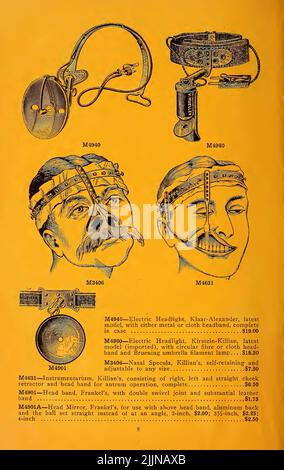 A 19th century surgical instruments from a catalog Stock Photo - Alamy
