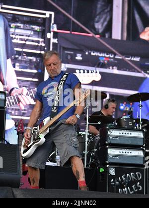 Peter Hook From Peter Hook And The Light Performing Live On Stage In ...