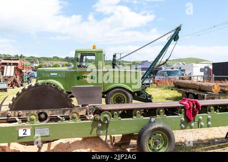 Unipower Timber Tractor Stock Photo - Alamy