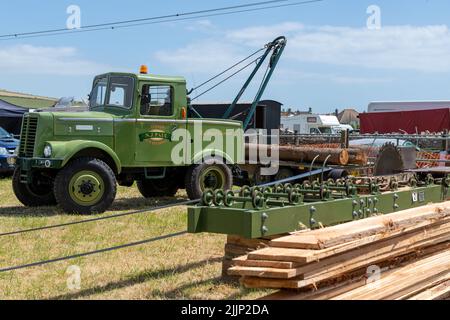 Unipower Timber Tractor Stock Photo - Alamy
