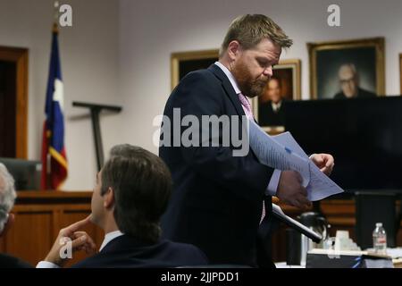 MARK BANKSTON, lawyer for Neil Heslin and Scarlett Lewis, parents of ...