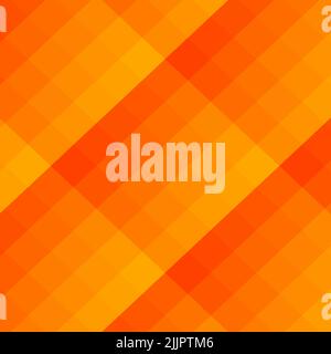 Illustration abstract design of Checkered orange color for the ...