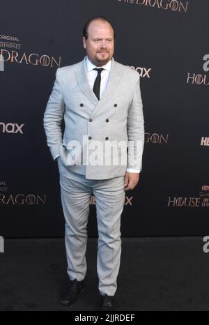 Gavin Spokes attends the HBO Original Drama Series "House of the Dragon ...
