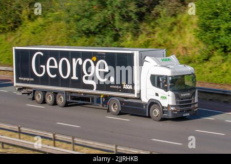 ASDA HGV Heavy goods lorries, SCANIA trucks & trucking, logistics ...