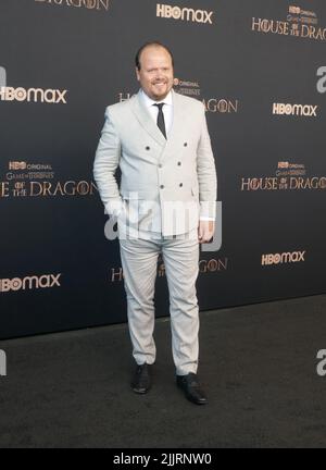 Gavin Spokes attends the House of Dragon premiere at Leicester Square ...