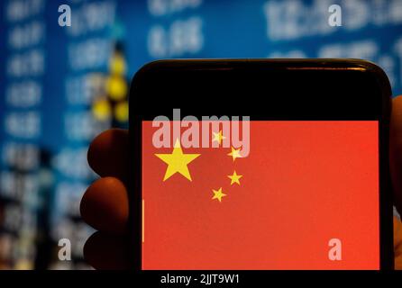 China. 25th July, 2022. In this photo illustration, the Argentine ...