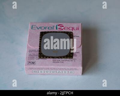 Hormone Replacement Patch Stock Photo - Alamy