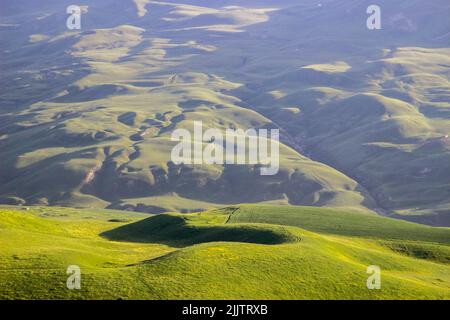 A mesmerizing view of Kalajun Grassland in Turks County Stock Photo - Alamy