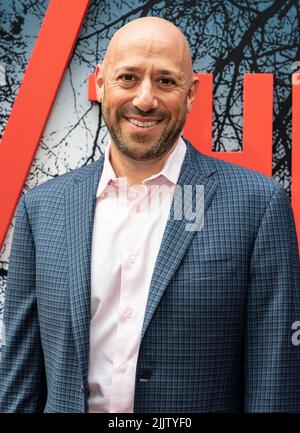 NEW YORK, NEW YORK - JULY 27: Matt Strauss attends the "THEY/THEM" New ...