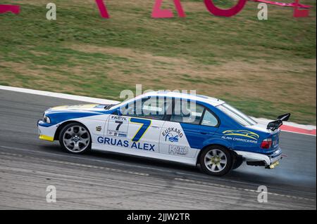 E39 drifting on the racing circuit Stock Photo - Alamy