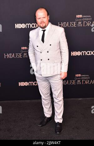 Gavin Spokes attends the HBO Original Drama Series "House of the Dragon ...