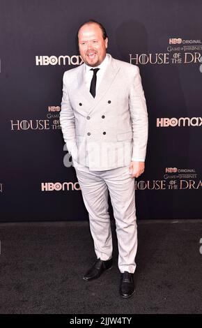 Gavin Spokes attends the HBO Original Drama Series "House of the Dragon ...