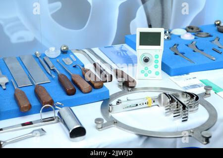 Exhibition of orthopedic instruments. A unique and sophisticated ...