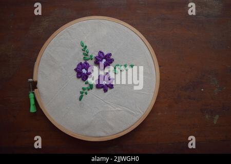Rural embroidery craft Stock Photo - Alamy