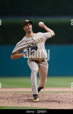 DETROIT, MI - JULY 9: Detroit Tigers relief pitcher Dietrich Enns (51 ...