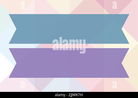 Abstract ribbons background: composition of colored curved ribbons ...