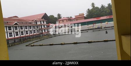 Guruvayur temple side view in Kerala INDIA Stock Photo - Alamy