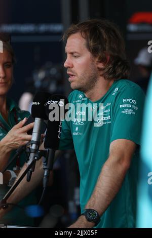 #05 Sebastian Vettel, Aston Martin during the Hungarian GP, 28-31 July ...