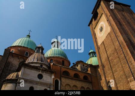 The freestanding bell tower of Treviso Duomo or Cathedral - the ...