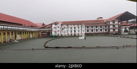 Guruvayur temple side view in Kerala INDIA Stock Photo - Alamy